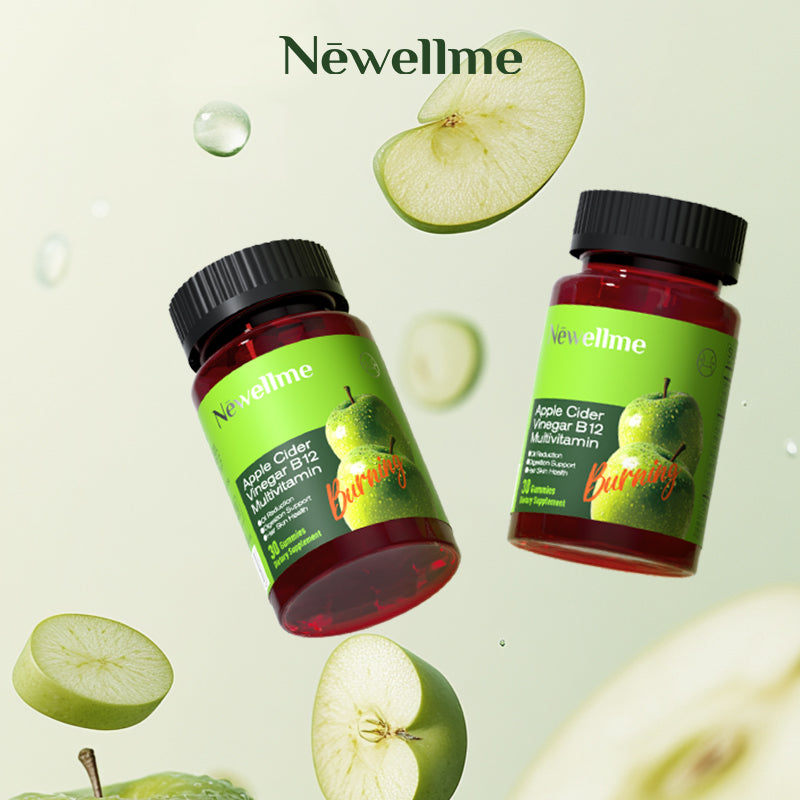 Apple cider Vinegar Gummies 15 days Clean, gluten-free, non-GMO, ACV N – Newellme Store